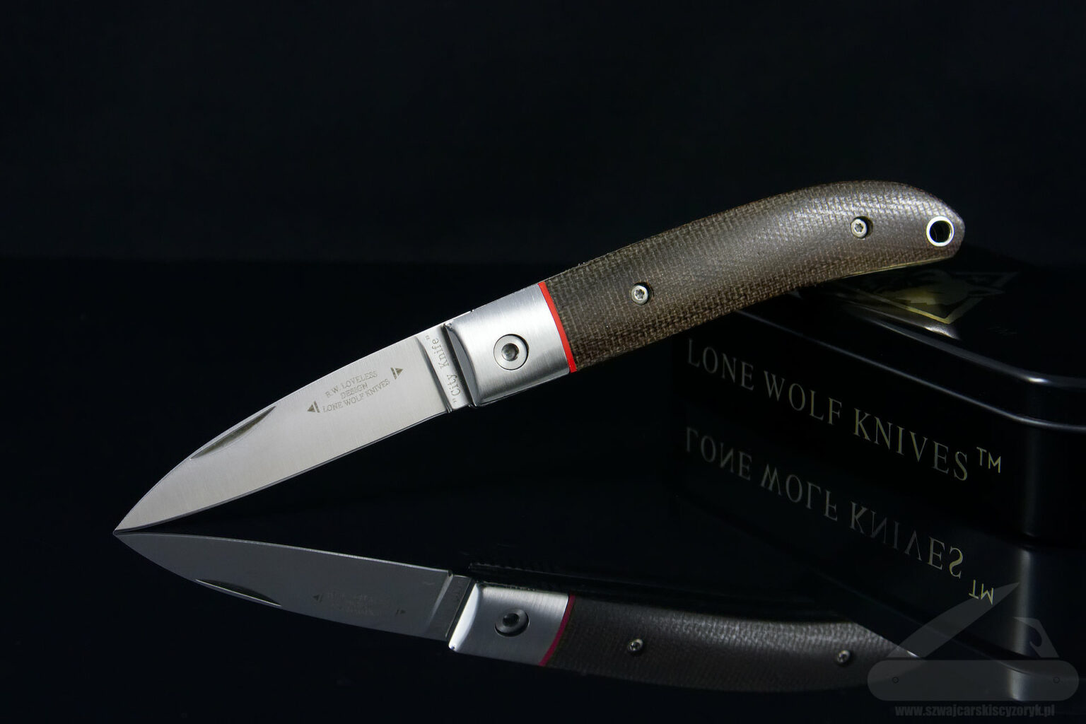 Lone Wolf Knives City Knife – wilk na wyginięciu | szwajcarskiscyzoryk.pl